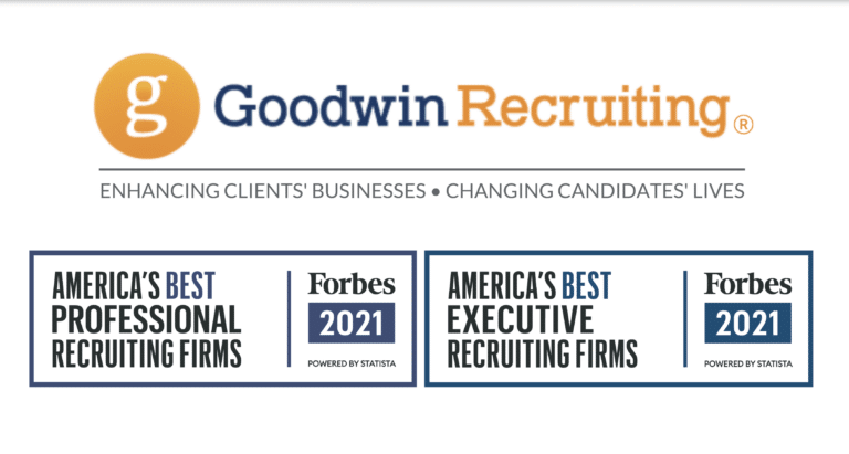 Forbes Announces Goodwin Recruiting as One of America’s Best Executive ...