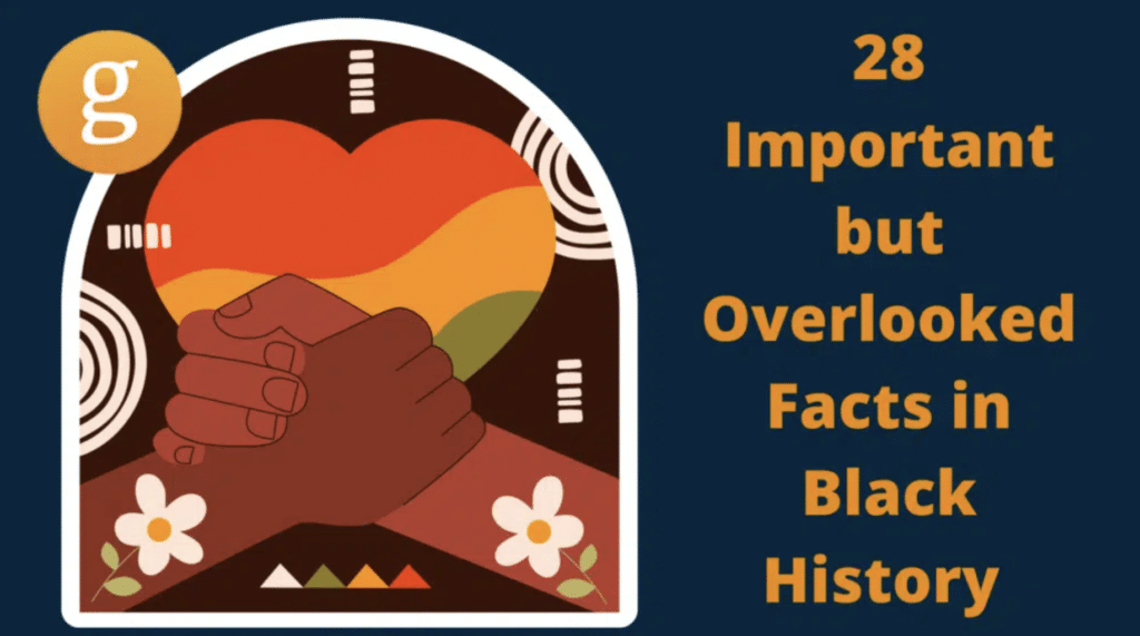 28 Important but Overlooked Facts in Black History - Goodwin Recruiting